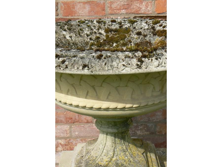 Weathered Haddonstone Urn