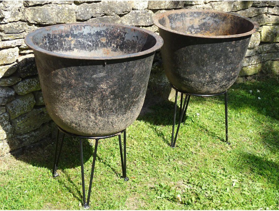 Cast Iron Garden Planters|