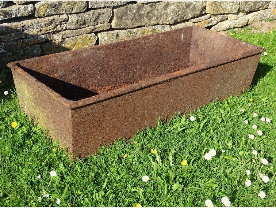Antique Cast Iron Trough|
