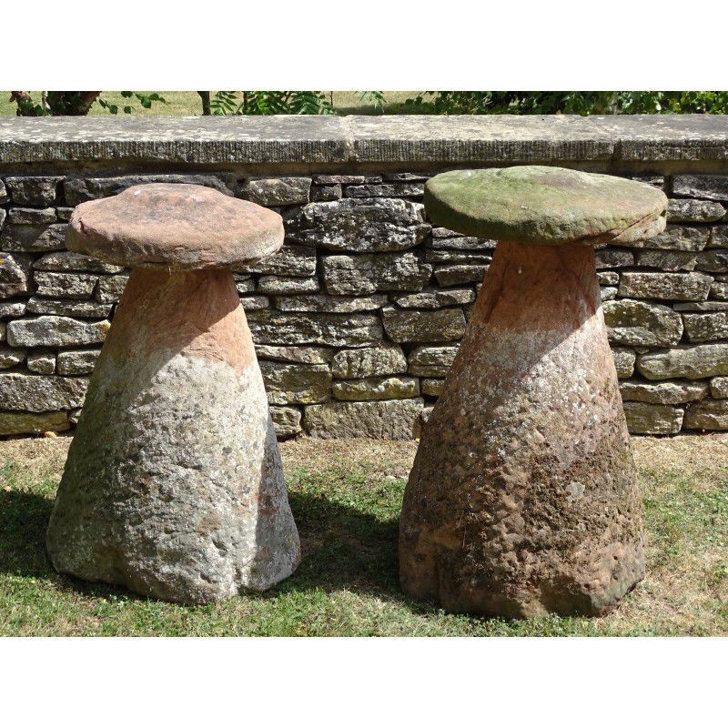Antique Sandstone Staddlestones|
