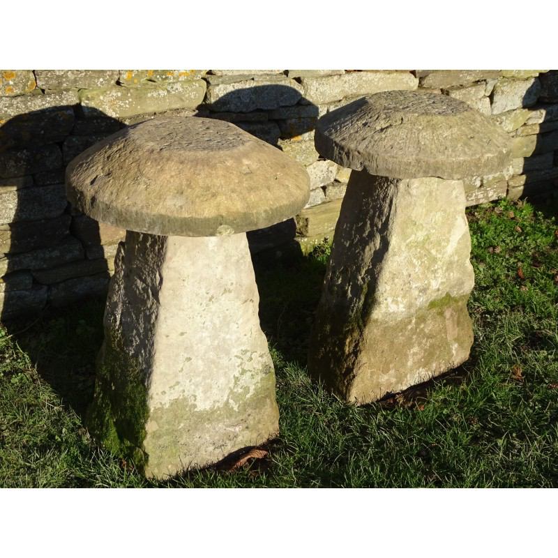 Antique Staddlestones (Pair)|