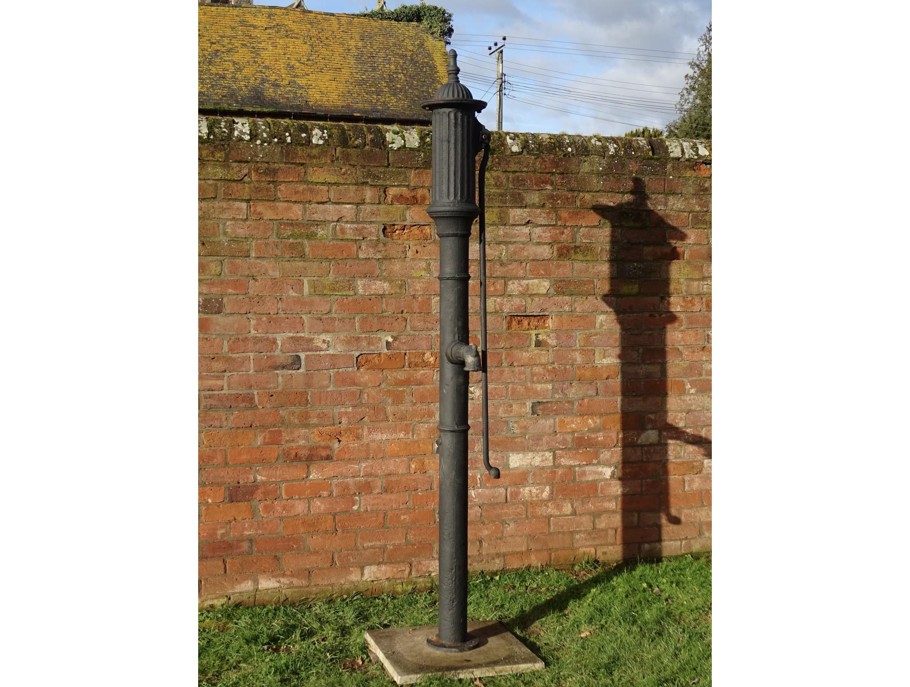 Antique Cast Iron Pump|
