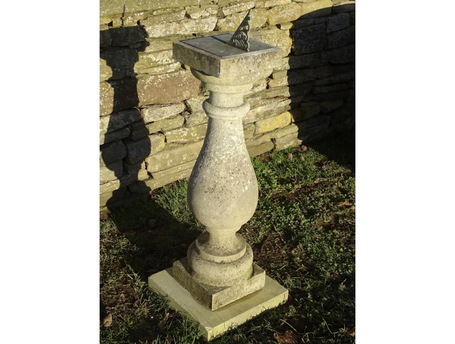 Antique Stone Sundial|