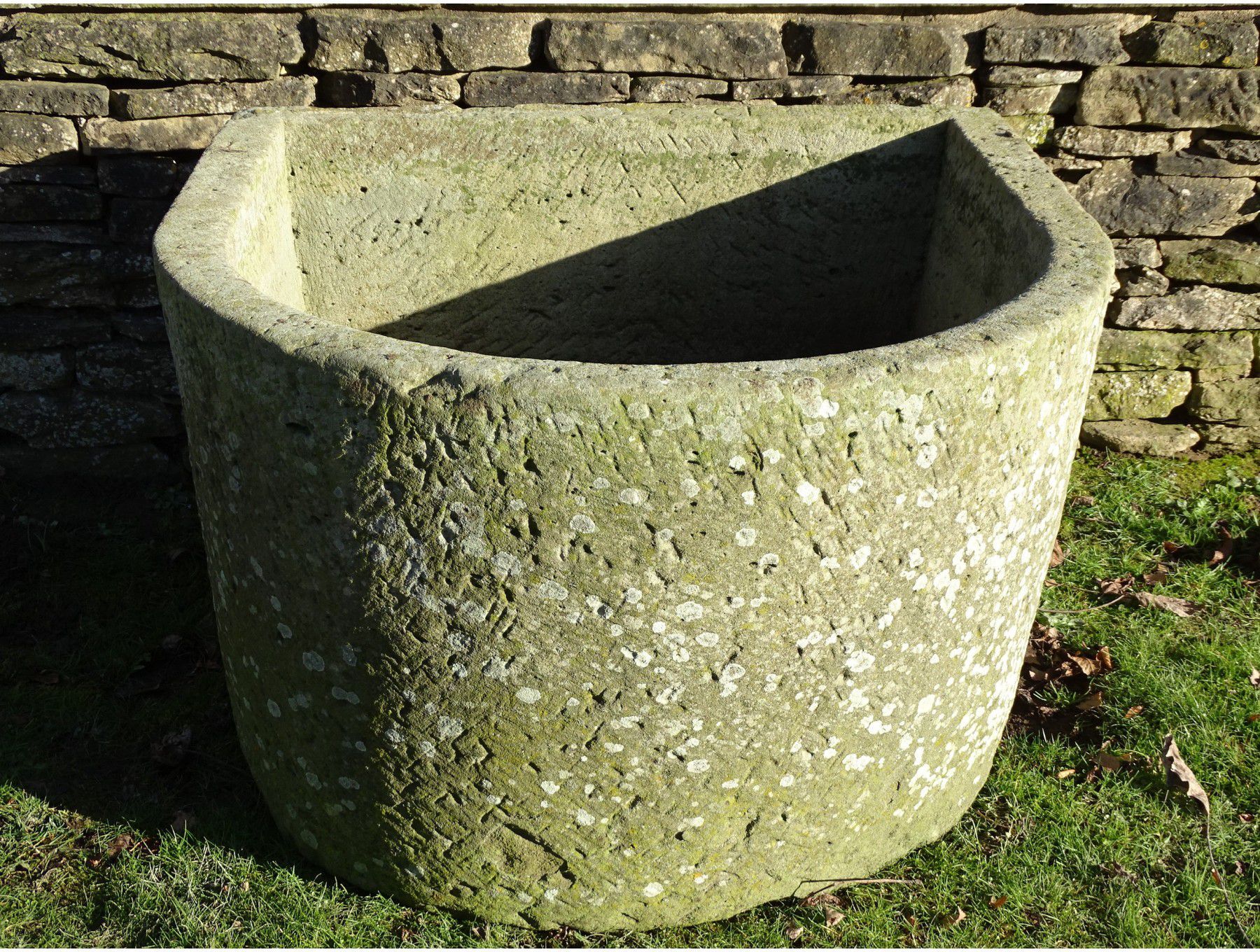 Antique Bow Front Trough|