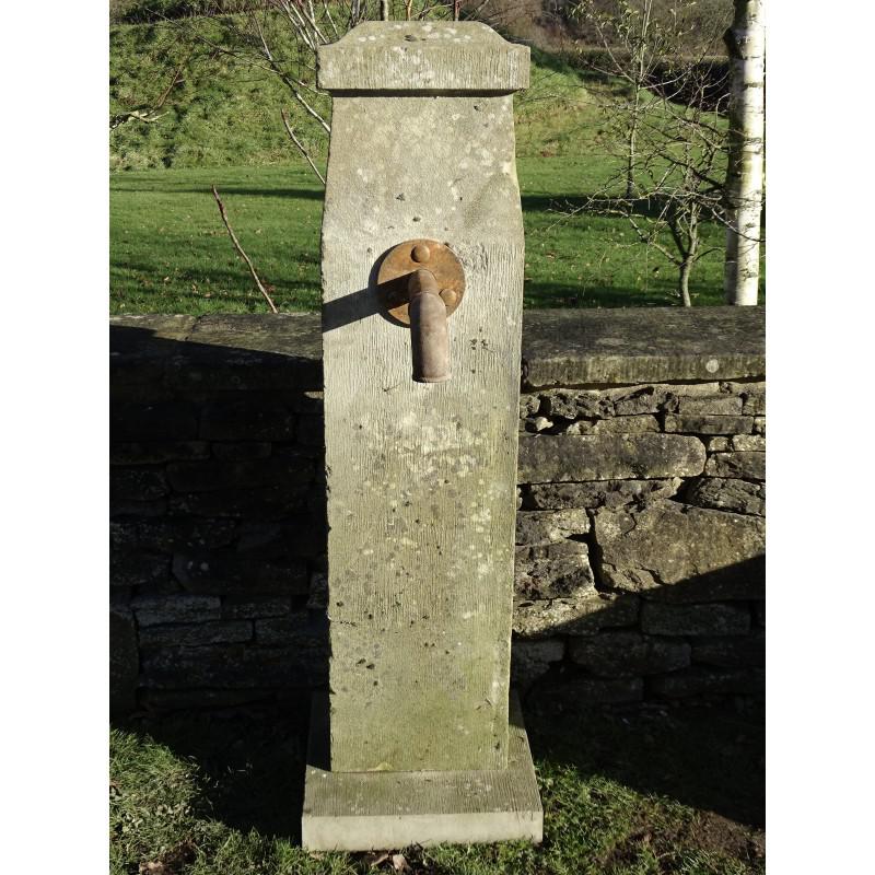 Salvaged Stone Fountainhead|
