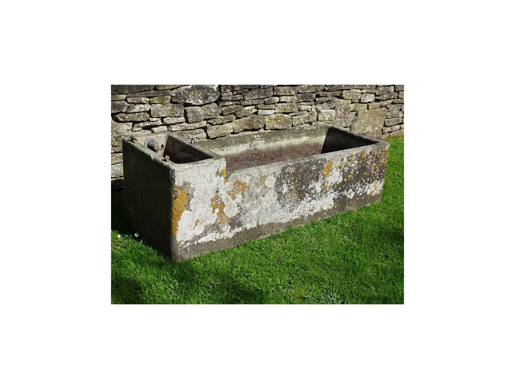 Weathered Concrete Trough|