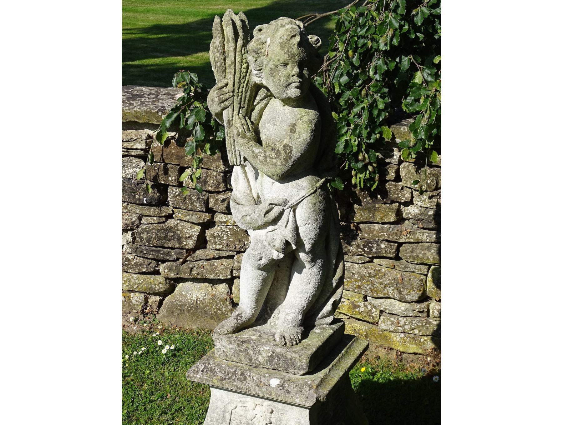 Carved Limestone Garden Statue | Holloways Garden Antiques