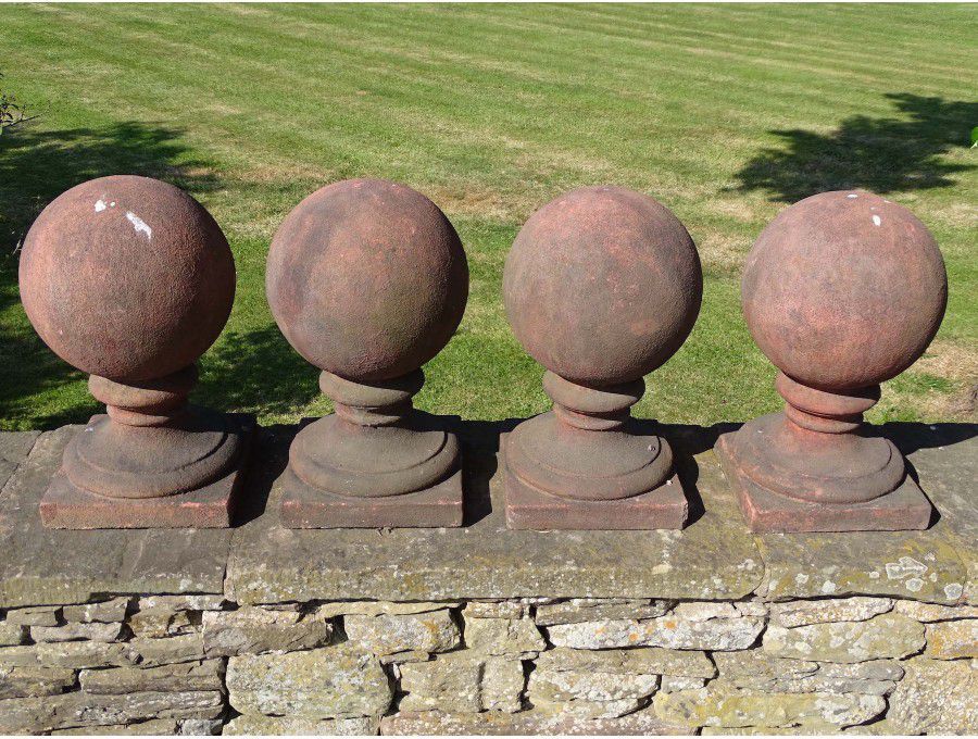 Ball Finials (Pair) | Holloways Garden Antiques