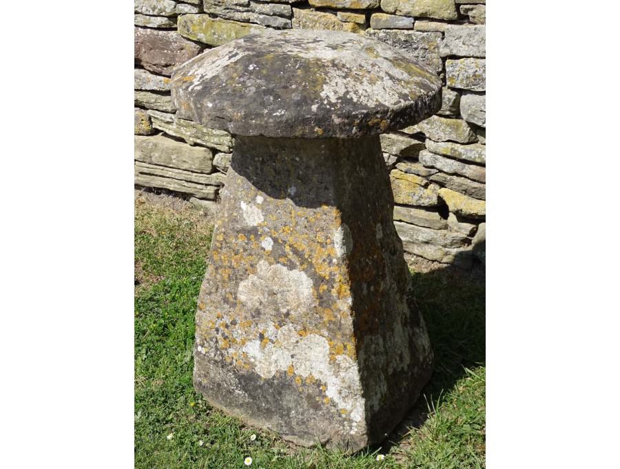 Antique Limestone Staddle Stone