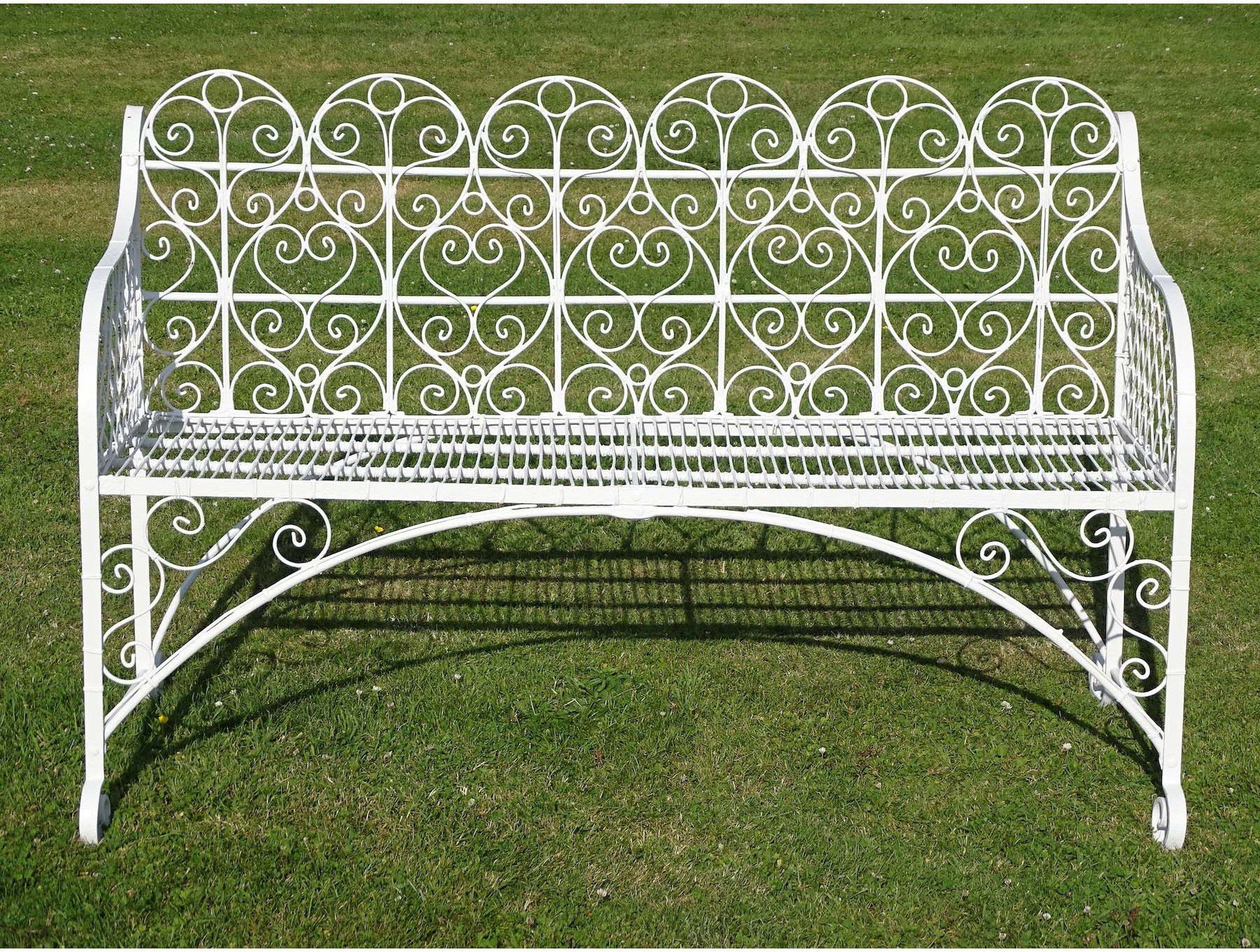 Antique Wrought Iron Bench | Holloways Garden Antiques