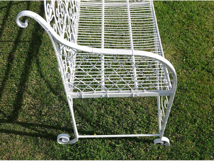 Antique Wrought Iron Bench | Holloways Garden Antiques