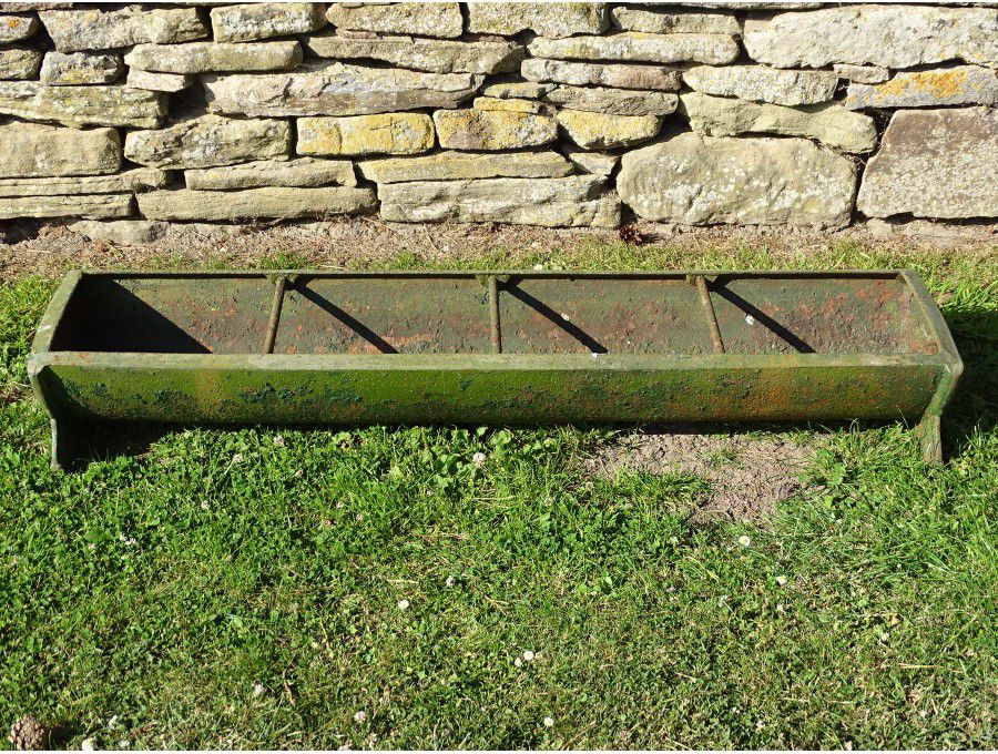 Vintage Cast Iron Trough | Holloways Garden Antiques