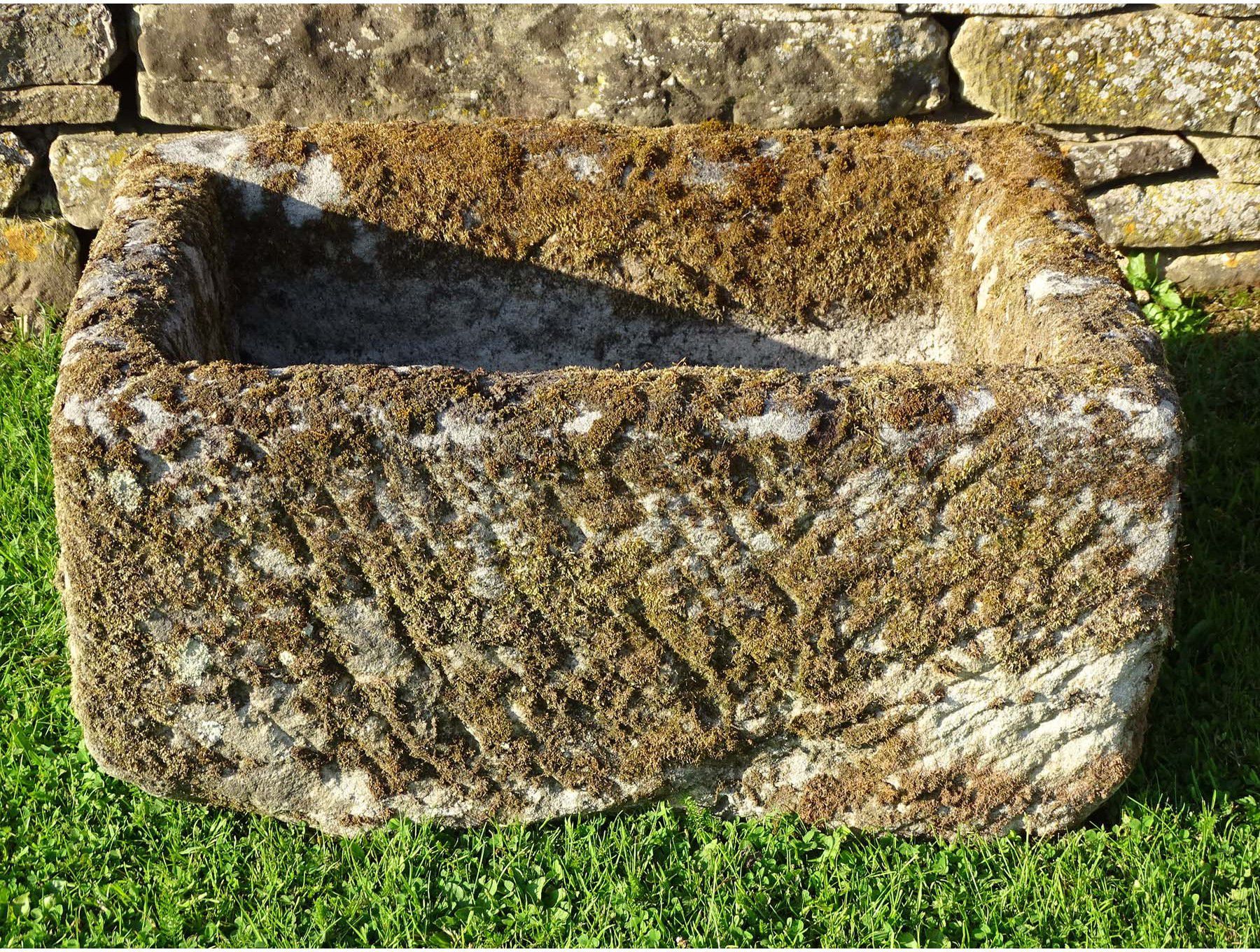 Antique York Stone Trough | Holloways Garden Antiques