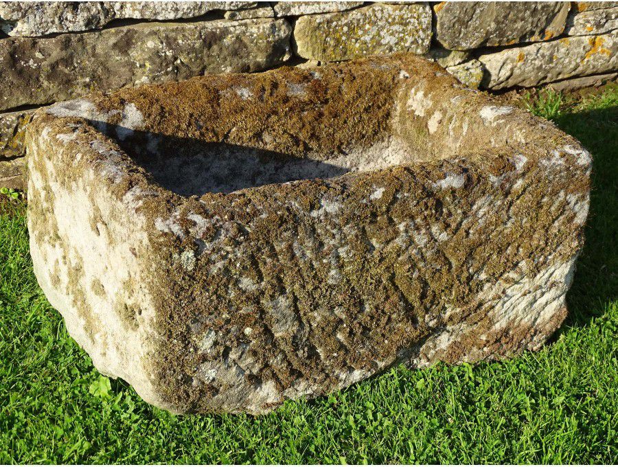 Antique York Stone Trough | Holloways Garden Antiques
