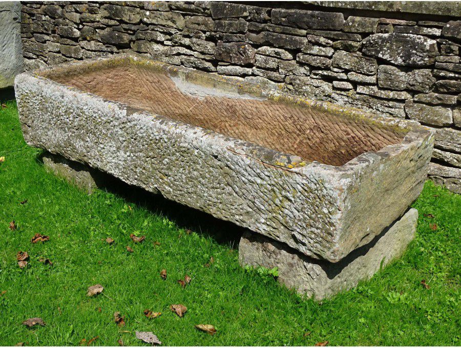 Large Antique Stone Trough | Holloways Garden Antiques
