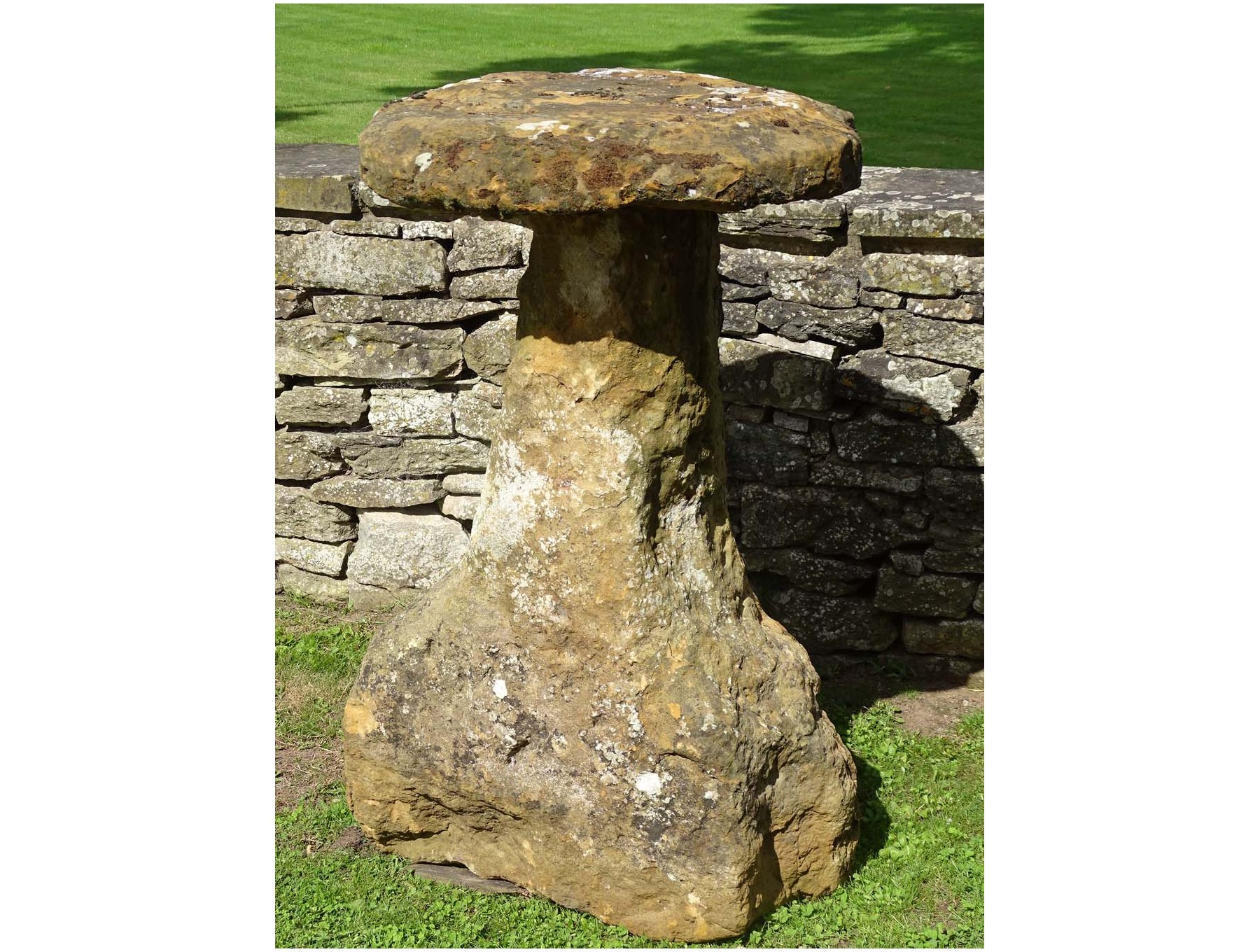 Large Antique Staddle Stone | Holloways Garden Antiques