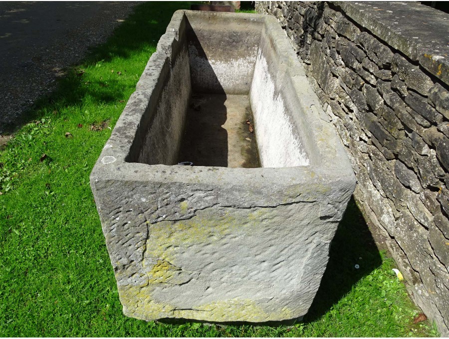 Large Rectangular Stone Trough | Holloways Garden Antiques