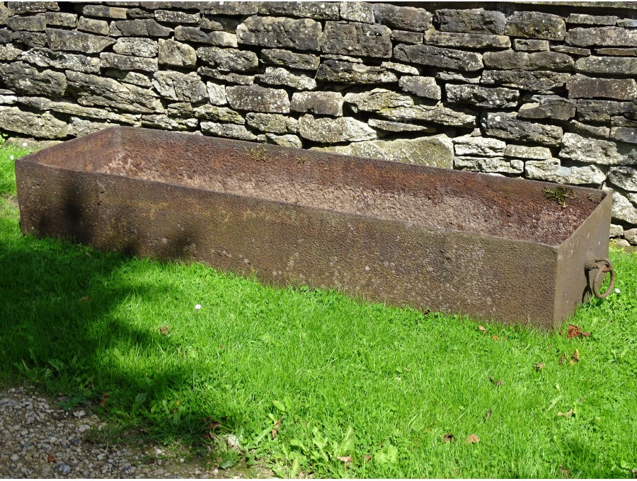 Antique Cast Iron Trough | Holloways Garden Antiques
