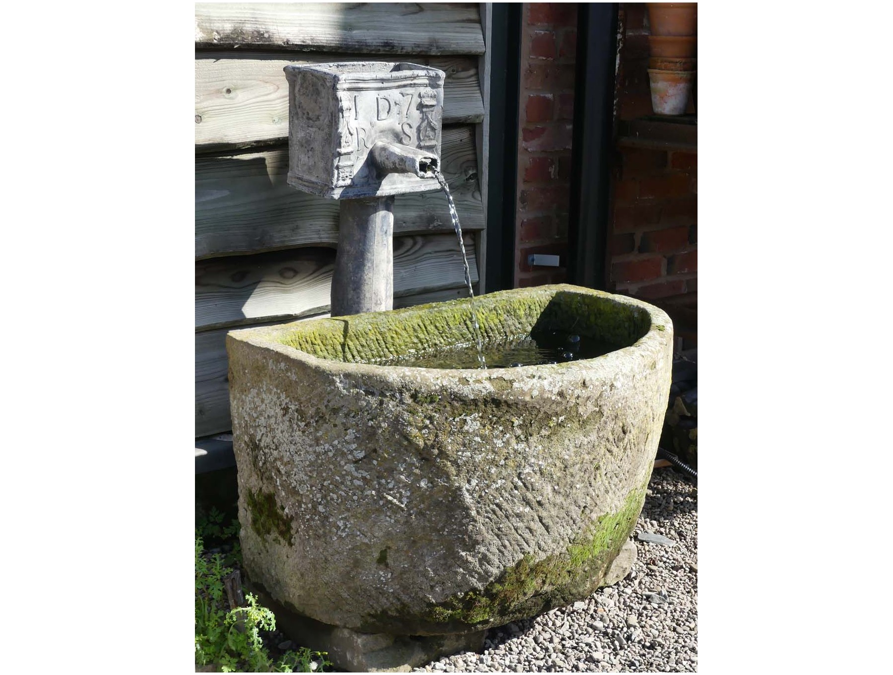 Stone Trough Water Feature | Holloways Garden Antiques