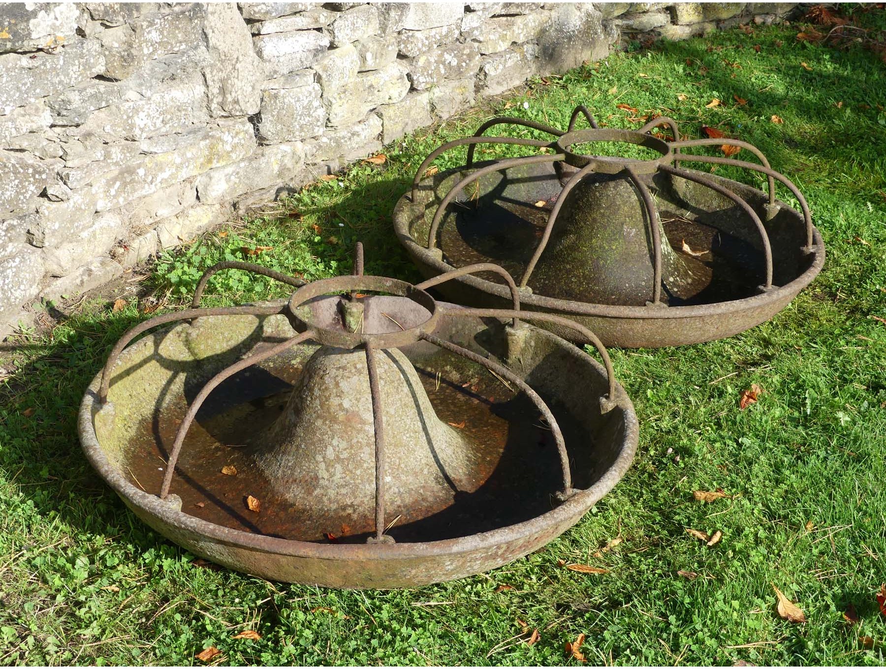 Vintage Iron Pig Troughs | Holloways Garden Antiques