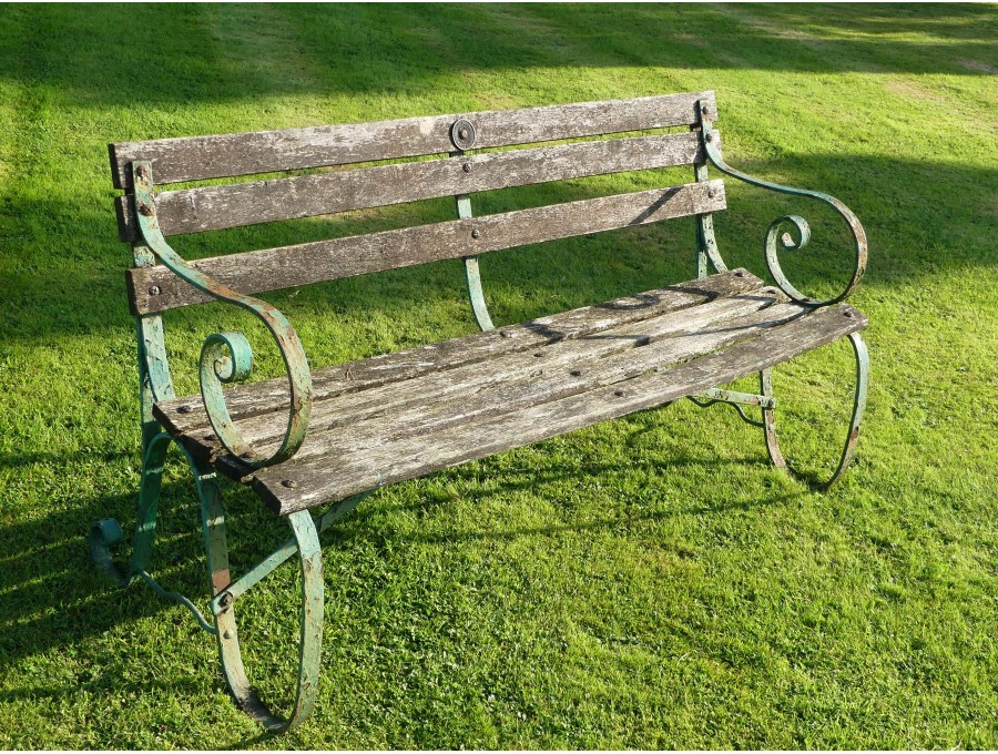 Vintage Wicksteed Garden Bench | Holloways Garden Antiques