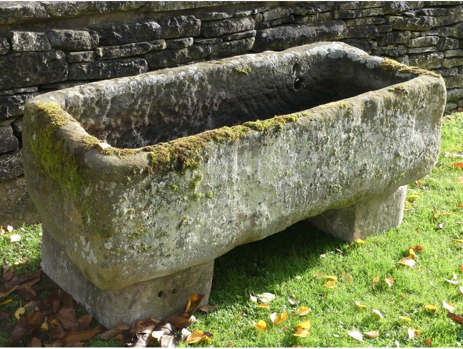 Large Antique Stone Trough | Holloways Garden Antiques