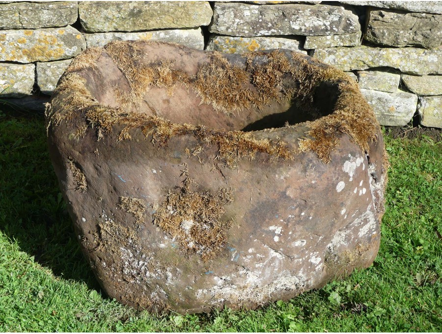 Antique Sandstone Round Trough | Holloways Garden Antiques