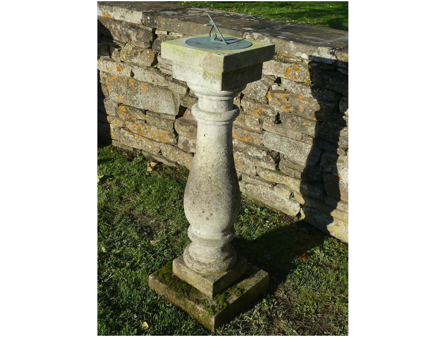 Vintage Portland Stone Sundial | Holloways Garden Antiques