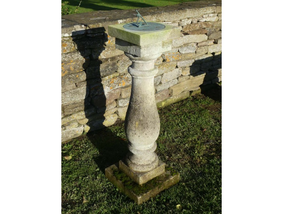 Vintage Portland Stone Sundial | Holloways Garden Antiques