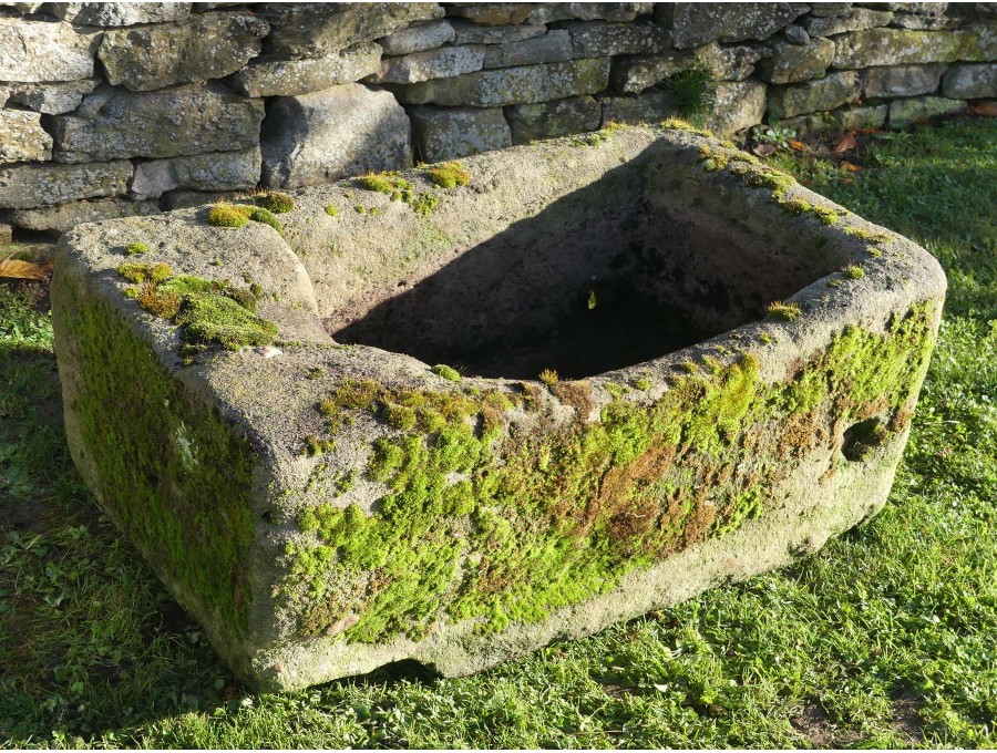 Antique Rectangular Stone Trough | Holloways Garden Antiques