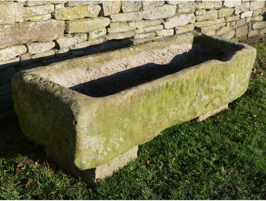 Large Rectangular Stone Trough | Holloways Garden Antiques