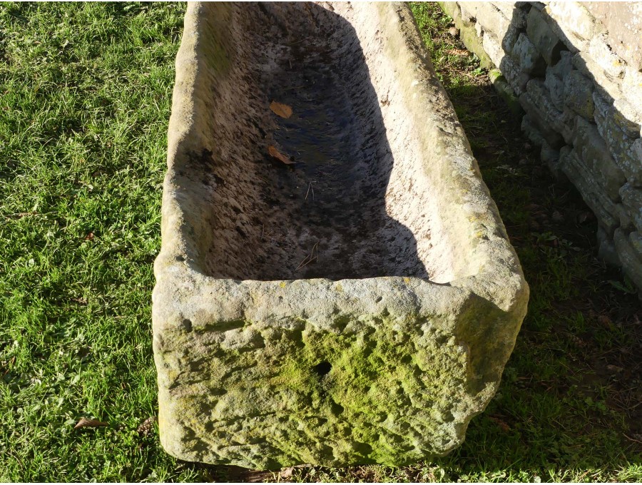 Large Rectangular Stone Trough | Holloways Garden Antiques