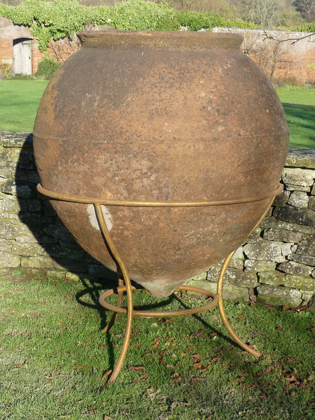 Antique Terracotta Oil Jar | Holloways Garden Antiques