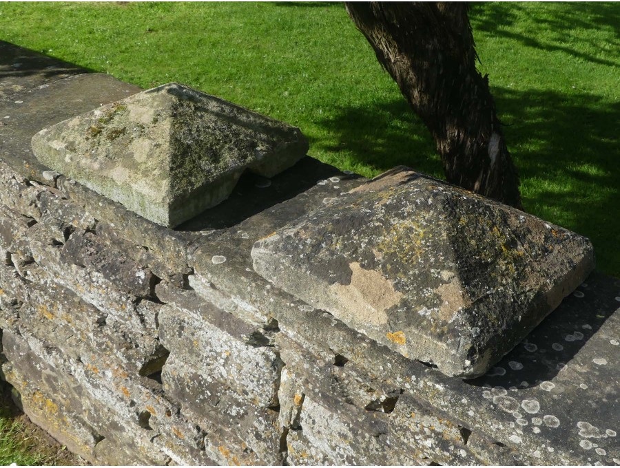 Gate Pier Caps (Pair) | Holloways Garden Antiques