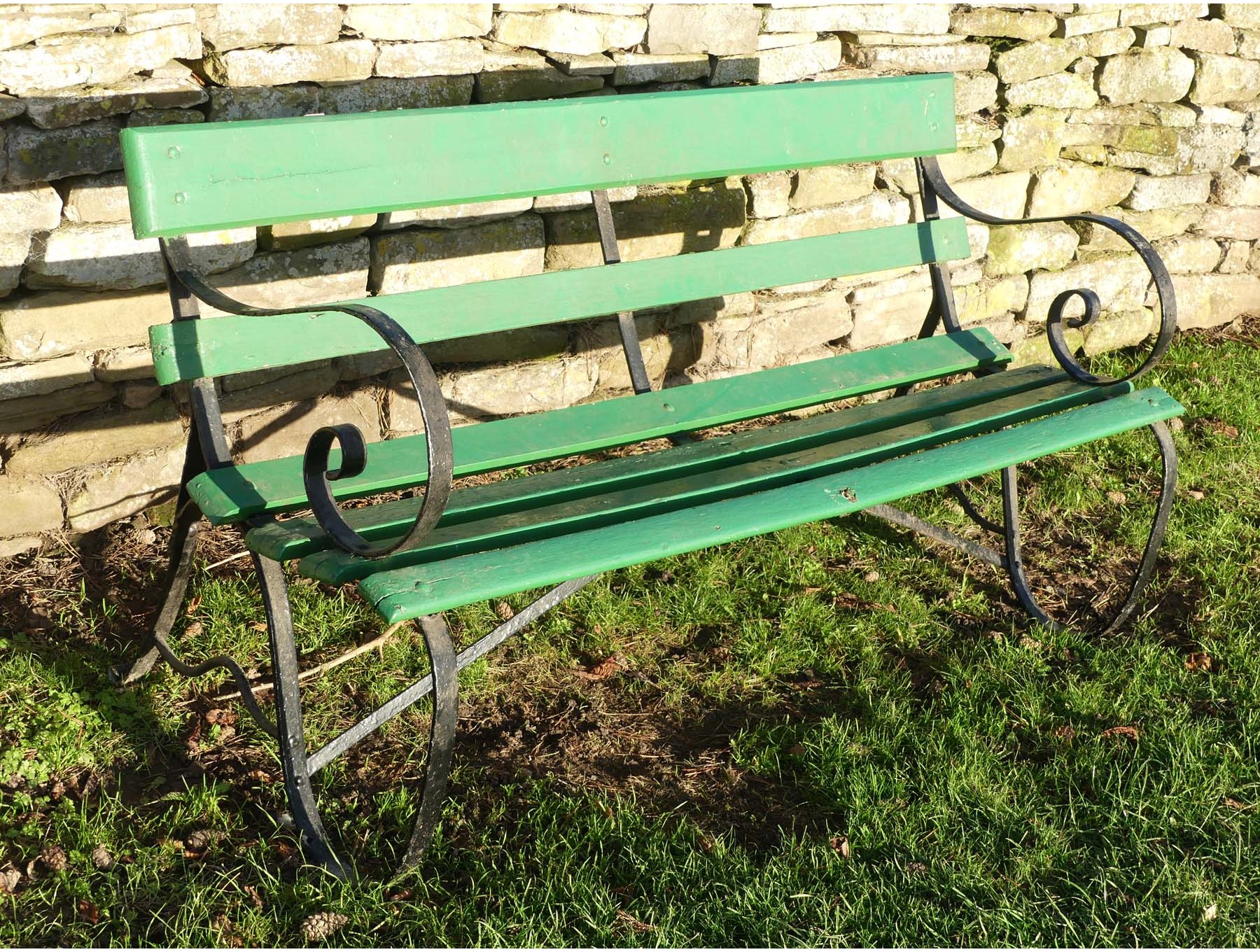 Vintage Garden Bench | Holloways Garden Antiques