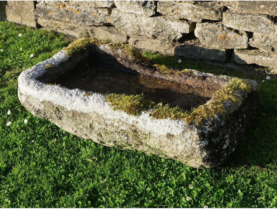 Antique Granite Water Trough | Holloways Garden Antiques