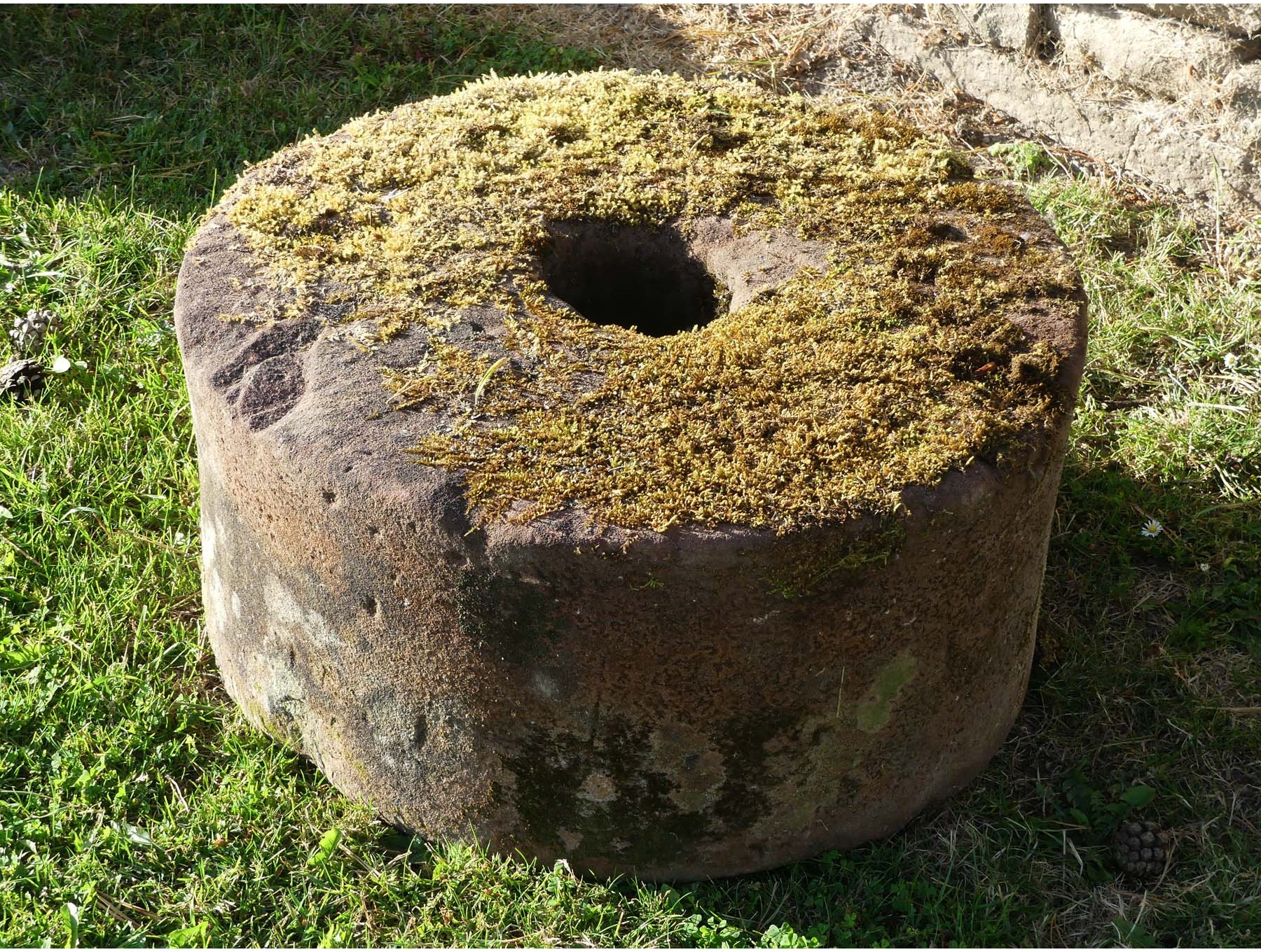 Antique Sandstone Wheel | Holloways Garden Antiques