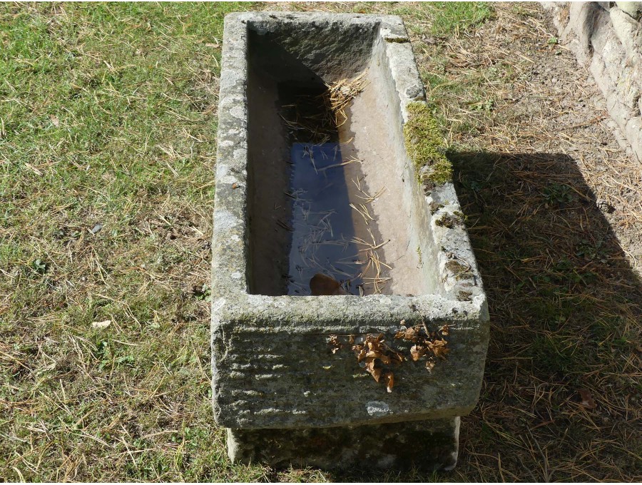 Antique Striated Stone Trough | Holloways Garden Antiques