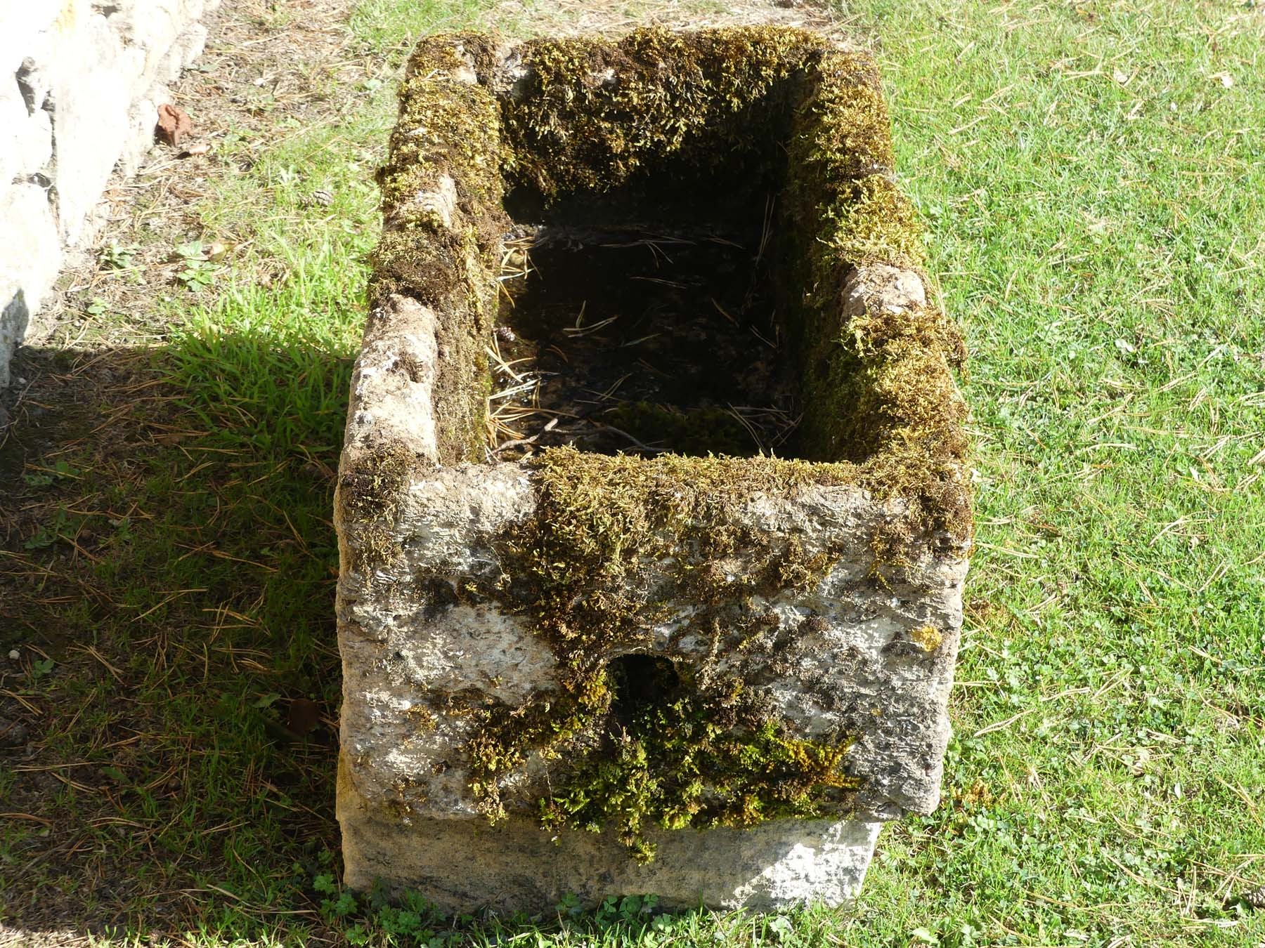 Antique Rectangular Limestone Trough | Holloways Garden Antiques