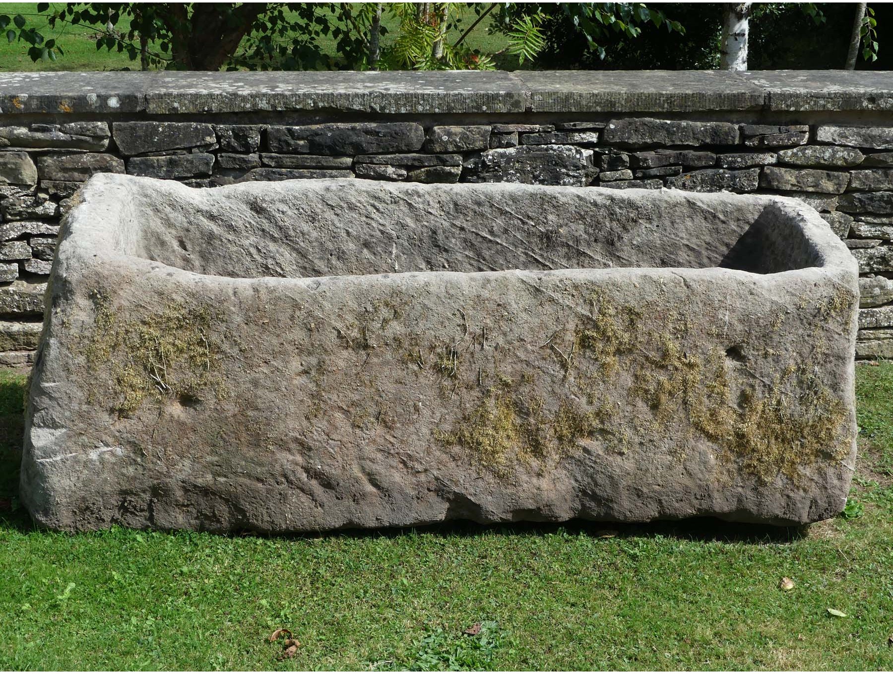 Large Antique Stone Trough | Holloways Garden Antiques