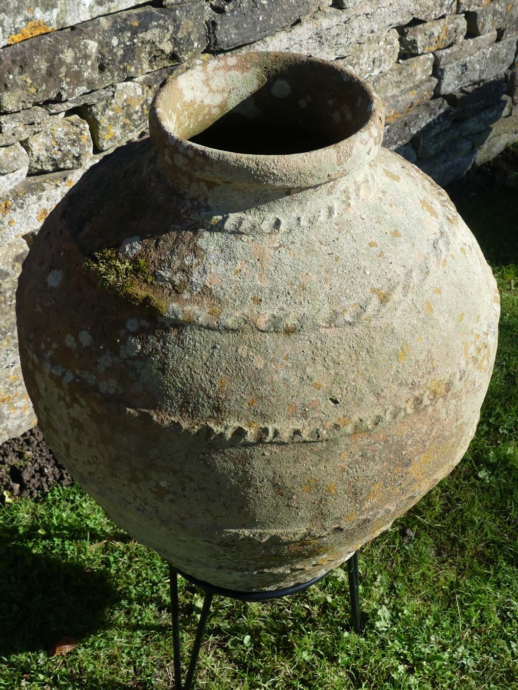Antique Terracotta Oil Jar | Holloways Garden Antiques