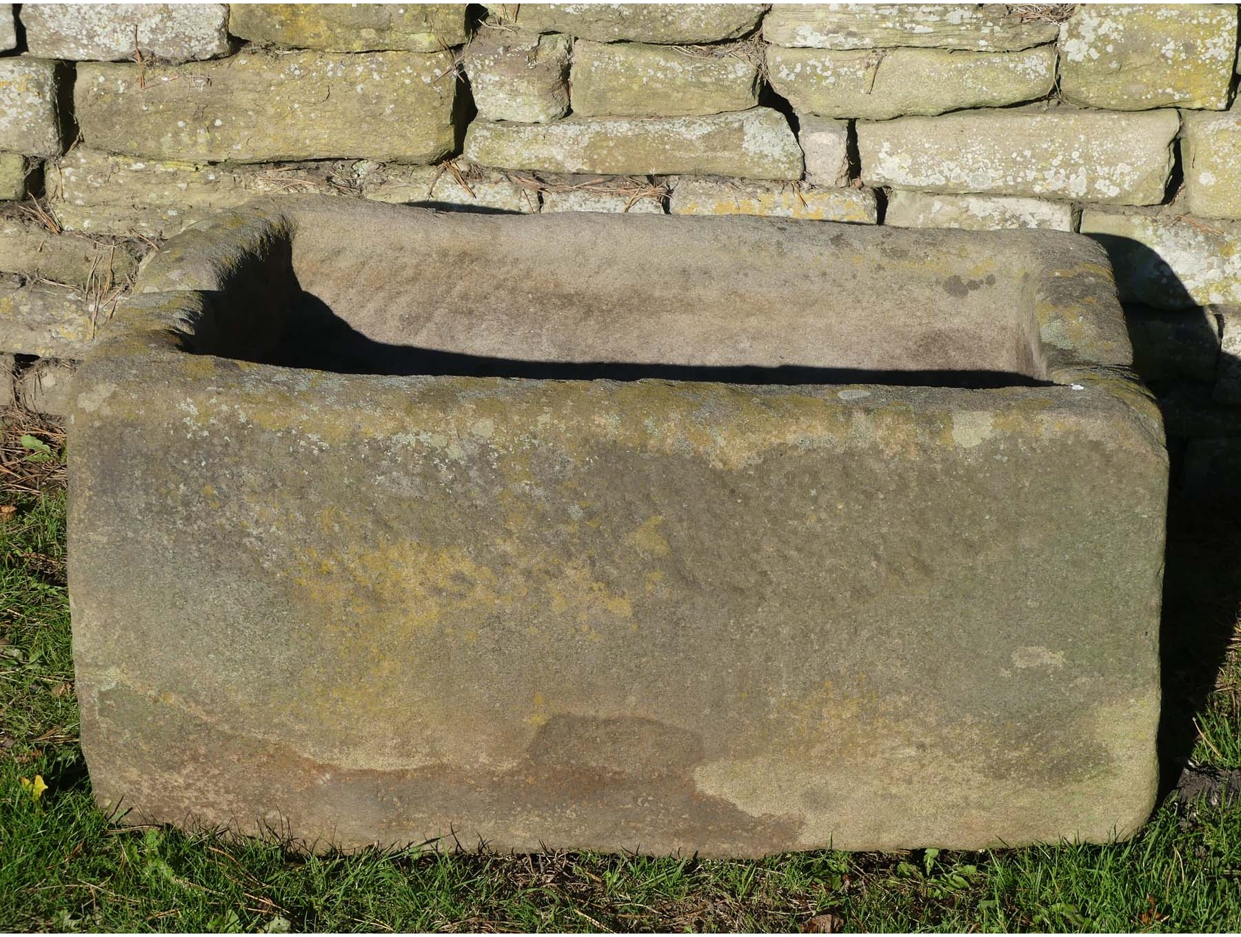 Antique Rectangular Sandstone Trough | Holloways Garden Antiques