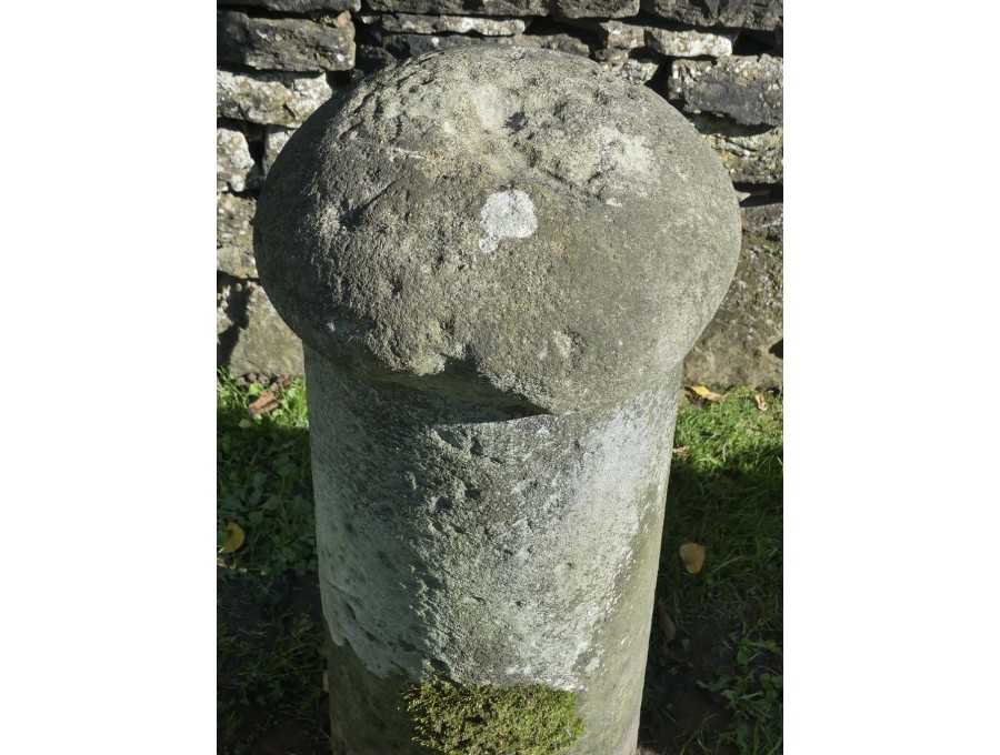 Antique Sandstone Bollard | Holloways Garden Antiques