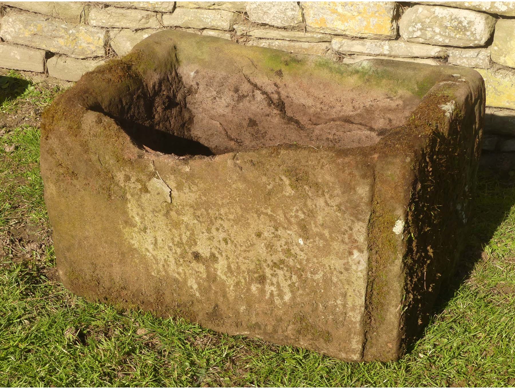 Antique Sandstone Trough | Holloways Garden Antiques