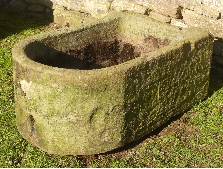 Antique Bow Fronted Trough | Holloways Garden Antiques