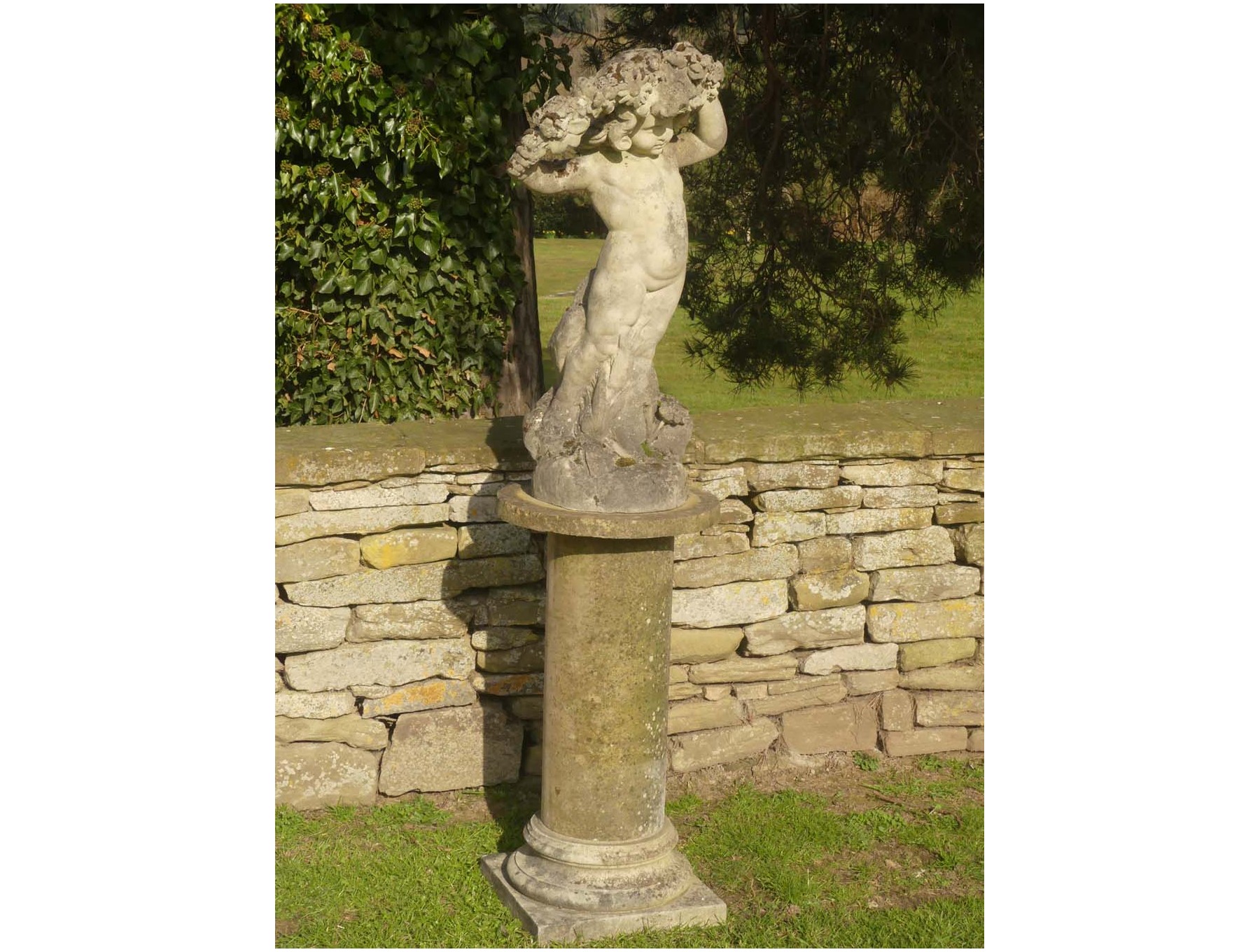 Weathered Garden Statue | Holloways Garden Antiques