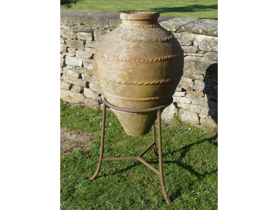Antique Terracotta Oil Jar | Holloways Garden Antiques