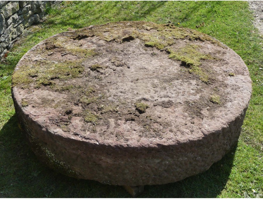 Large Round Stone Plinth | Holloways Garden Antiques