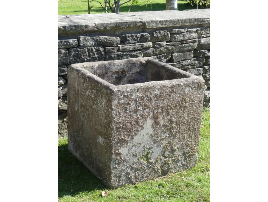 Large Square Garden Trough | Holloways Garden Antiques