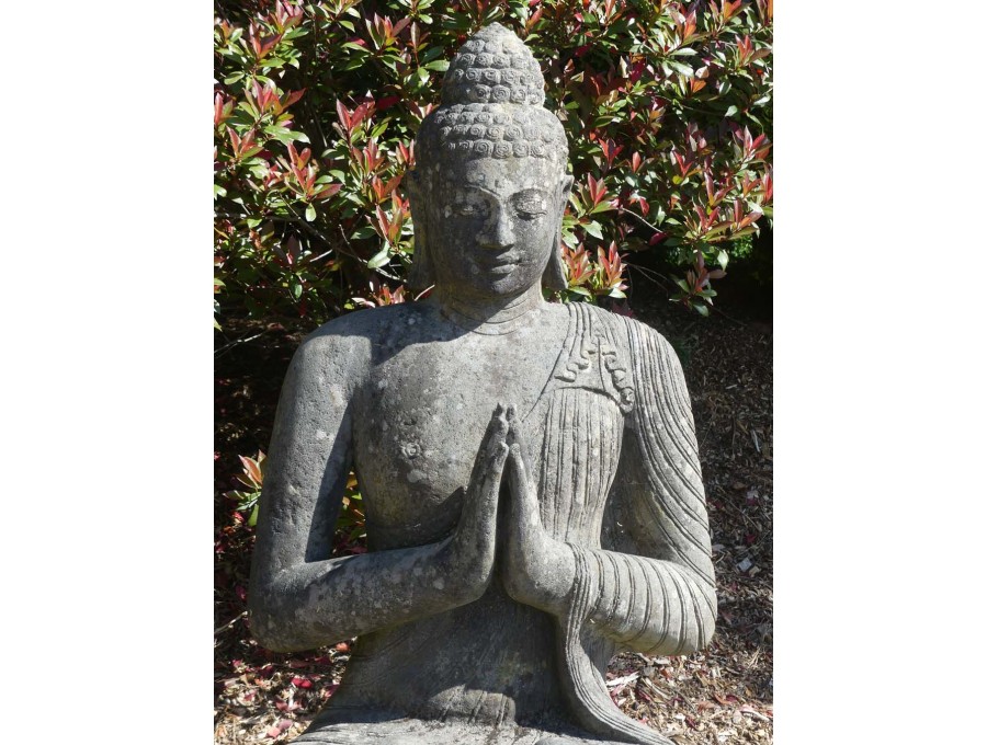 Large Stone Statue of Buddha | Holloways Garden Antiques